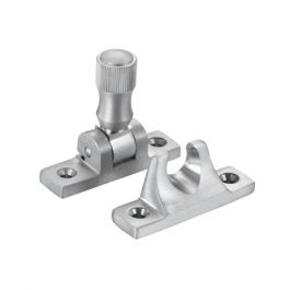 Brighton Pattern Sash Fastener - Satin Chrome | G Johns & Sons