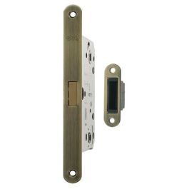 Magnetic Mortice Bathroom Sash Lock - 80mm Case Depth (50mm Backset ...