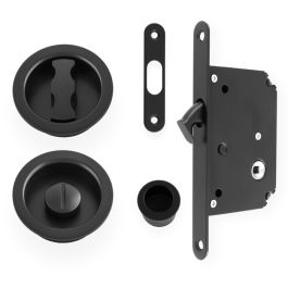 Flush Fitting Round Design Bathroom Turn And Release Set With Hook Lock ...