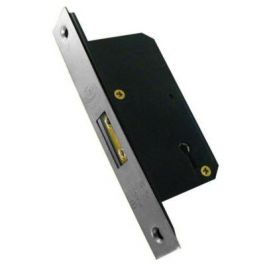 5 Lever Narrow Case Dead Lock - 50mm Case Depth (35mm Backset) - Satin ...