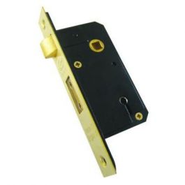 5 Lever Narrow Case Sash Lock - 50mm Case Depth (35mm Backset ...