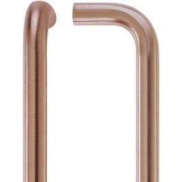 D Shaped Pull Handle - Bolt Through Fixing - Grade 304 - Two Sizes ...