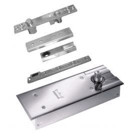 Double Action Floor Spring Door Closer - With Mechanical Hold Open At ...