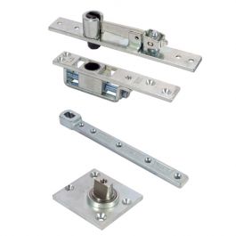 Double Action Pivot Set - For Double Swing Doors - Floor Mounted ...