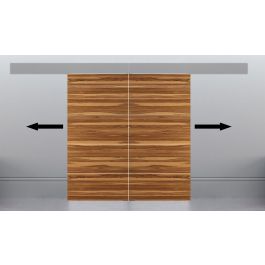 Automatic Electronic Sliding Door Track System - For Bi-Parting Double ...