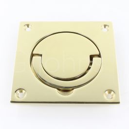 Flush Fitting Pull Out Ring Handle - Squash Court Style Door Handle ...