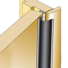 Heavy Duty Finger Protector Hinge Guard - For Pull Side (Knuckle Side ...