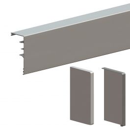 Pelmet Cover Set With End Caps & Brush To Suit Herkules Sliding Door ...