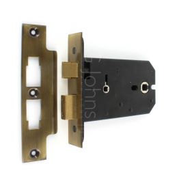 Horizontal Mortice Bathroom Lock - 127mm or 152mm Deep Case ...