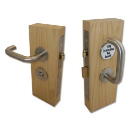 Accessible Toilet Lock & Handle Set For Disabled WC Toilets - Satin ...