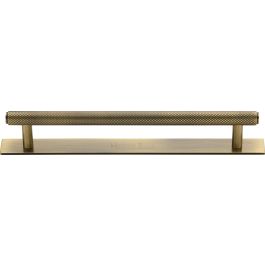 Knurled T-Bar Cabinet Pull Handle with Backplate - Available In Three ...