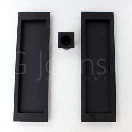 Large Rectangular Shape Inset Design Flush Pull Handle Set For Sliding ...