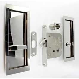 Large Rectangular Shape Inset Style Flush Fitting Handles & Bathroom ...