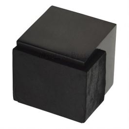 Large Square Floor Mounted Door Stop - Matt Bronze (Lacquered) | G ...