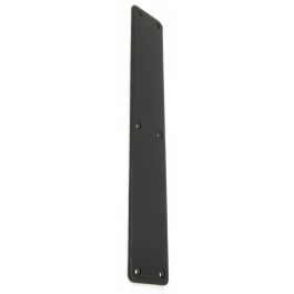 Finger Push Plate - Matt Black | G Johns & Sons