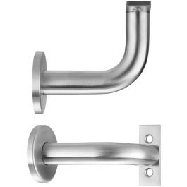 Modern Design Concealed Fixing Handrail Bracket - Satin Stainless Steel ...