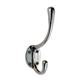 Hat & Coat Hook - Polished Chrome | G Johns & Sons