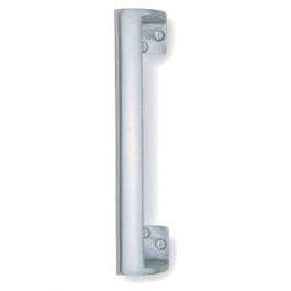 Cranked Design Face Fix Pull Handle - SAA - Aluminium | G Johns & Sons