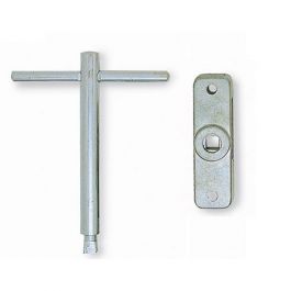 Surface Mounted Budget Lock & Key - Zinc Plated | G Johns & Sons