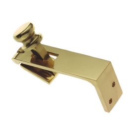 Counter Flap Catch - Polished Brass (Lacquered) | G Johns & Sons