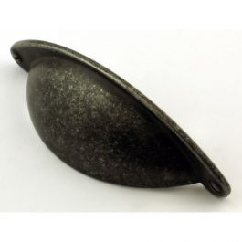 Classic Design Half Moon Shape Cup Handle - Pewter Effect | G Johns & Sons