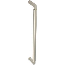 Rectangular Bolt Through Pull Handle With Rounded Grip - 439mm Length ...