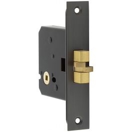 Sliding Door - Bathroom Claw Lock - 76mm Case Depth - Dark Bronze ...