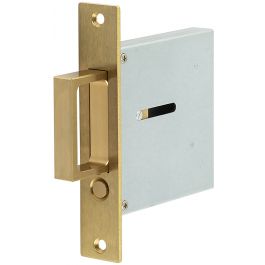 Pocket Door Pop Out Edge Pull - Spring Loaded - 88mm Case Depth - Satin ...