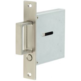 Pocket Door Pop Out Edge Pull - Spring Loaded - 88mm Case Depth - Satin ...