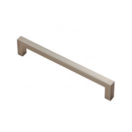 Squared Section Cabinet Pull Handles - Available In Two Sizes - Satin ...