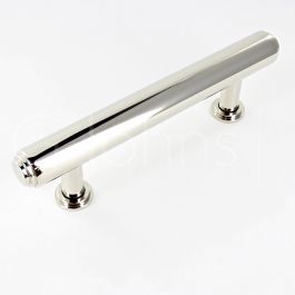 Tubular T Bar Cabinet Pull Handle With Stepped Ends With Optional Base ...
