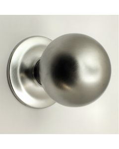 Satin Chrome Front Door Knobs | G Johns & Sons