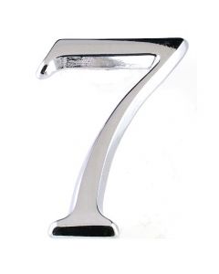 Polished Chrome House Numbers - Polished Chrome Front Door Numbers | G ...