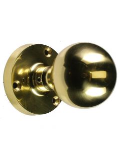 Polished Brass Mortice Knobs and Door Knobs | G Johns & Sons