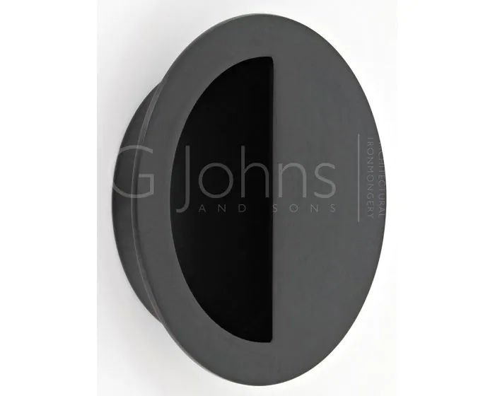 Round Recessed Door Pull Handle Circular Flush Pull