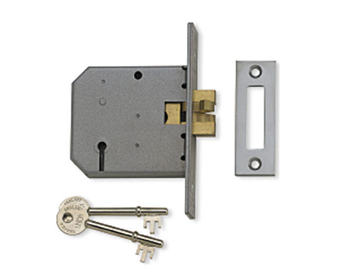 Sliding Door - Claw Sash Lock - Satin Chrome | G Johns & Sons
