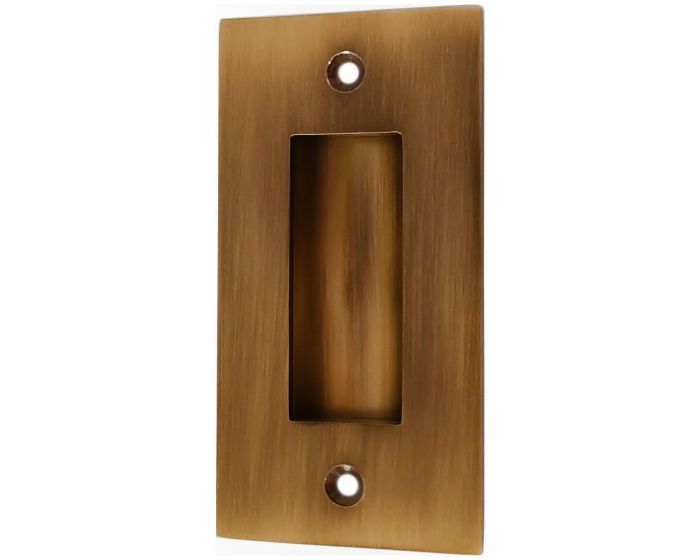 Rectangular Shape Inset Flush Handle For Sliding Doors - 100mm x 52mm ...