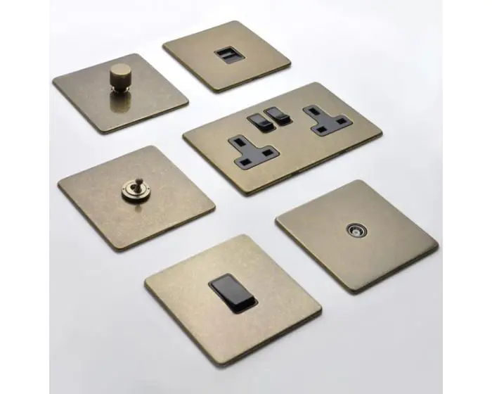 Hardware Vintage Light Switch Art Deco Emporium 1Gang 4Way